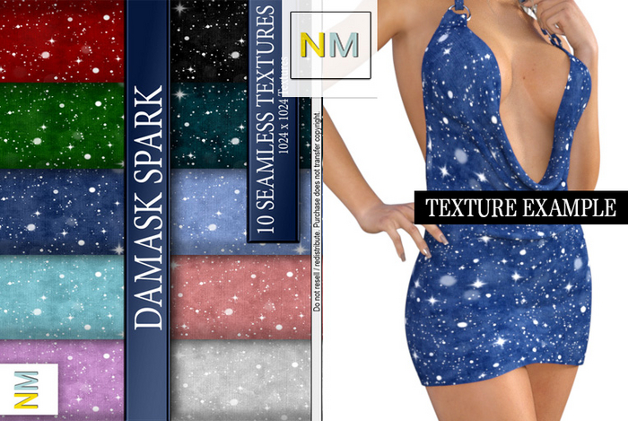 Second Life Marketplace Fabric Textures